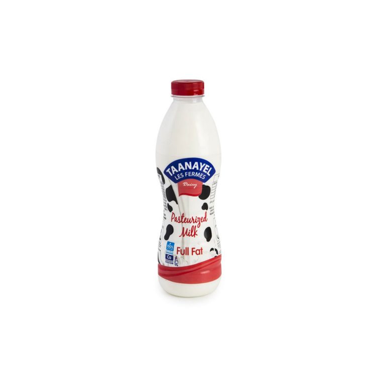 Fresh Milk Full Fat 1L – Taanayel Les Fermes